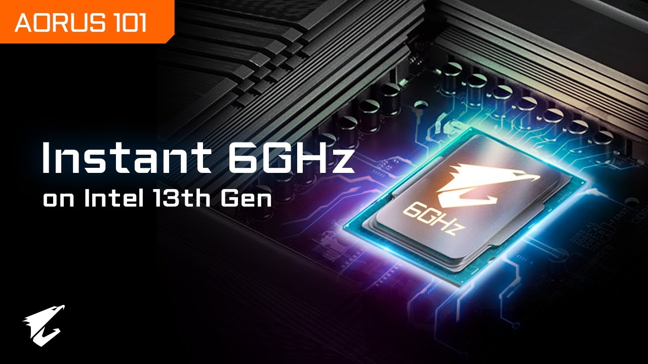 Wie man Intel 13th Gen mit Instant 6GHz｜AORUS 101 einfach auf 6 GHz ...
