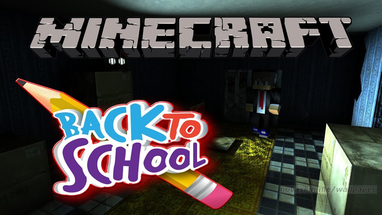 Minecraft ║ Horror Map ║ "BACK TO SCHOOL" ║ CZ Let's Play - YouTube