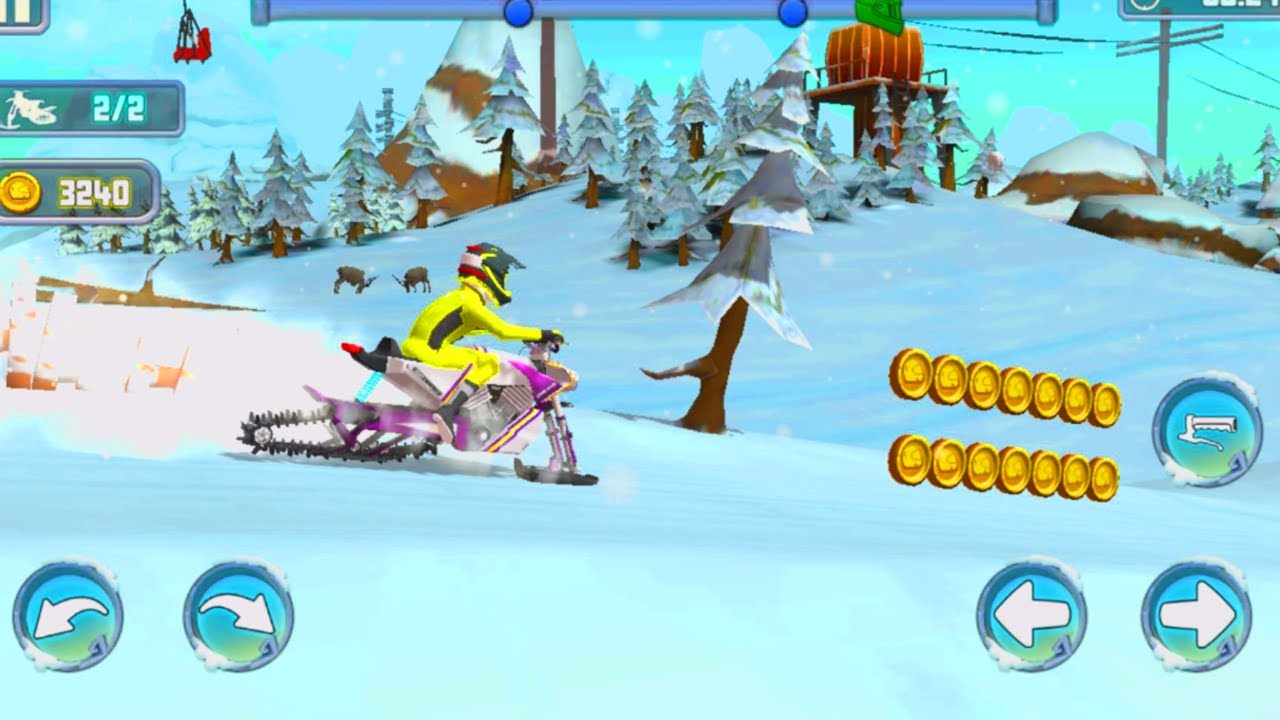 Snow Bike Racing Game - Android GamePlay #1 - YouTube
