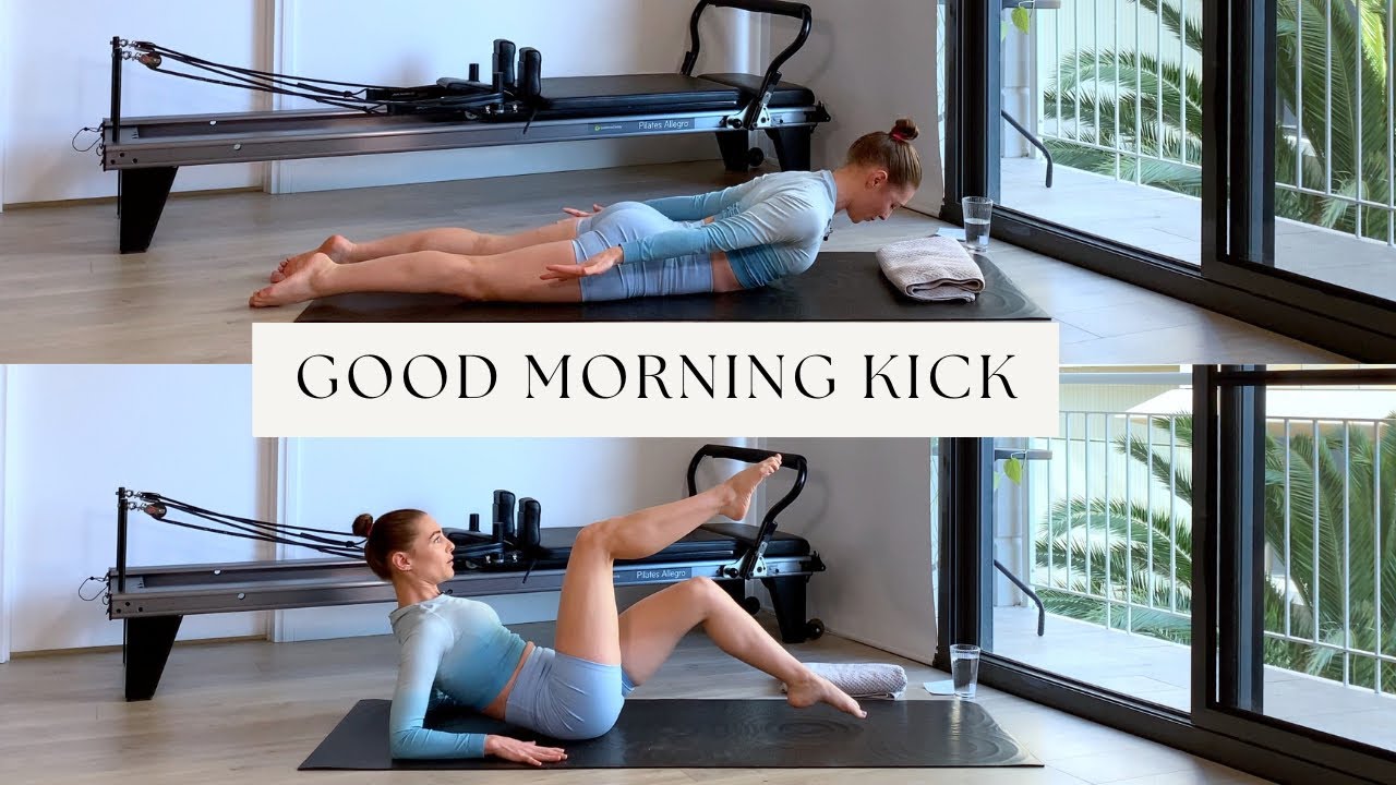 36 MIN GOOD MORNING PILATES KICK - Wake up + feel energised | Beginner ...