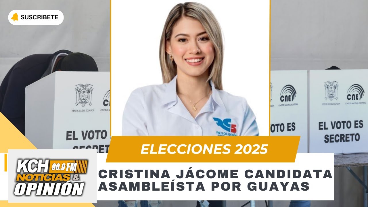 🔴CRISTINA JÁCOME CANDIDATA ASAMBLEÍSTA - STEFANY CAMACHO l KCH NOTICIAS ...