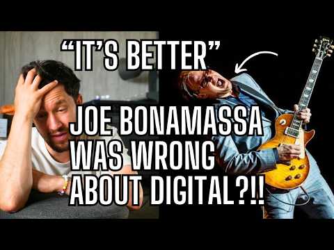 Joe Bonamassa Admits He Was WRONG ABOUT DIGITAL AMPS?