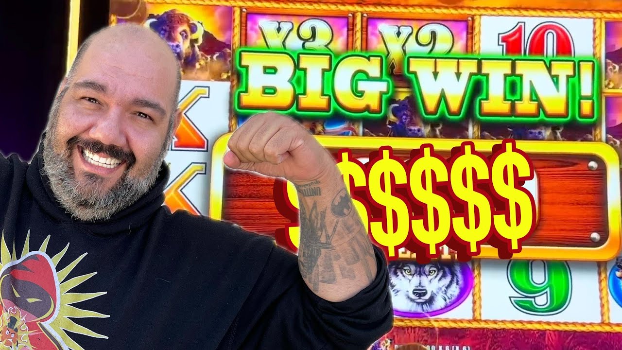 MY HUGE BUFFALO JACKPOT VICTORY!!! - YouTube