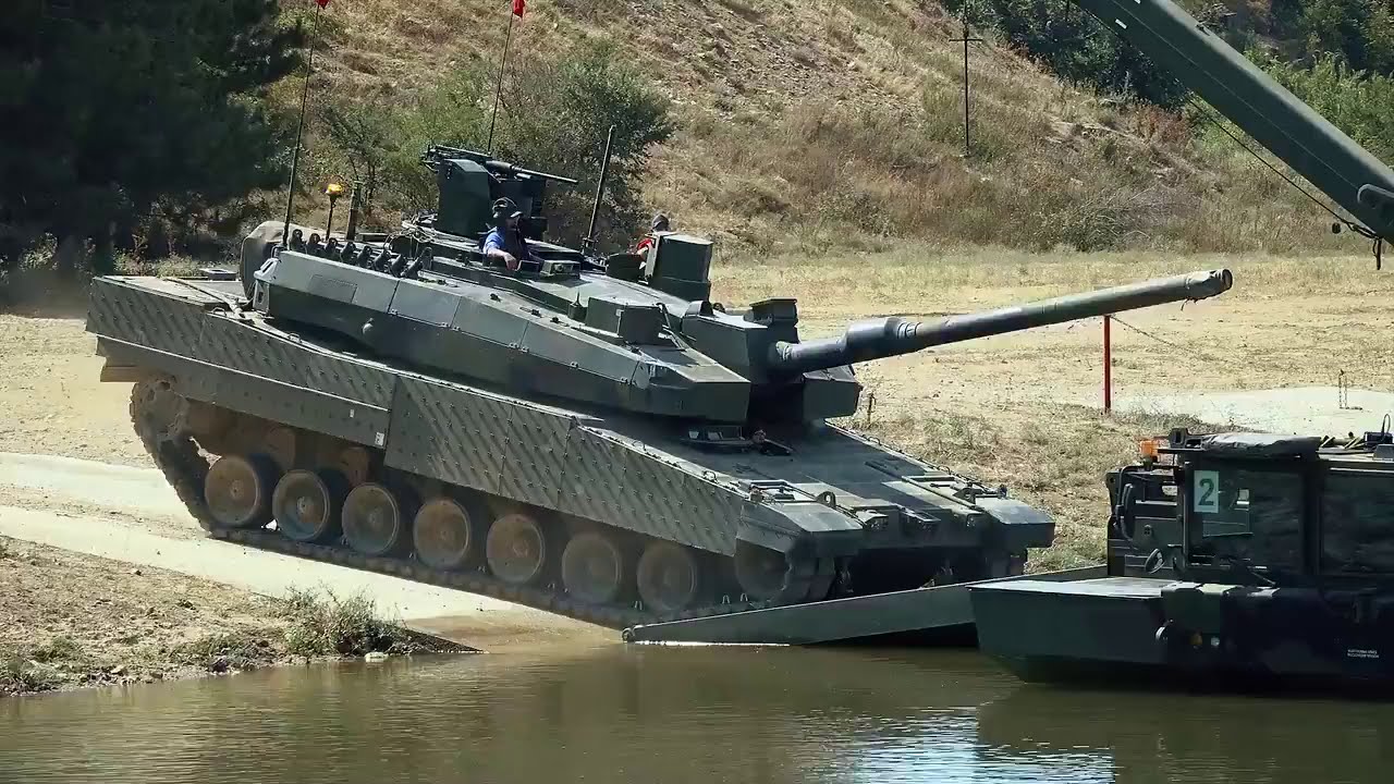 FNSS SAMUR ALTAY’ı sırtladı - YouTube