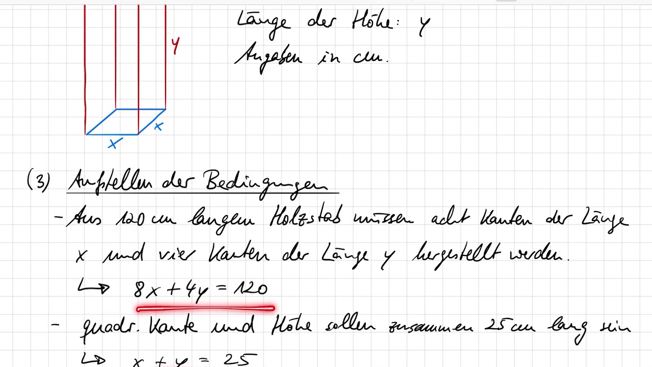 Mathe 8: Modellieren mithilfe von linearen Gleichungssystemen - YouTube