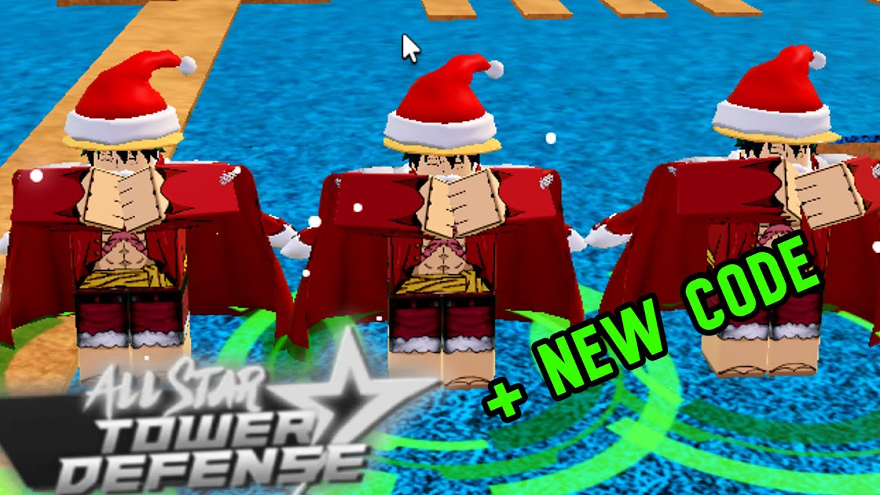 LUFFY IS NOW SANTA CLAUS?!?!? WHAT IS ALL STAR TOWER DEFENSE DOING ...