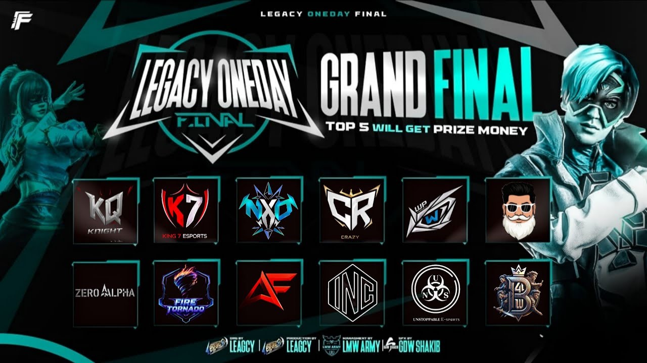 [🚨LIVE] LEGACY ONE DAY FINAL DAY-232 || ORGANIZED BY LEGACY E-SPORTS ...