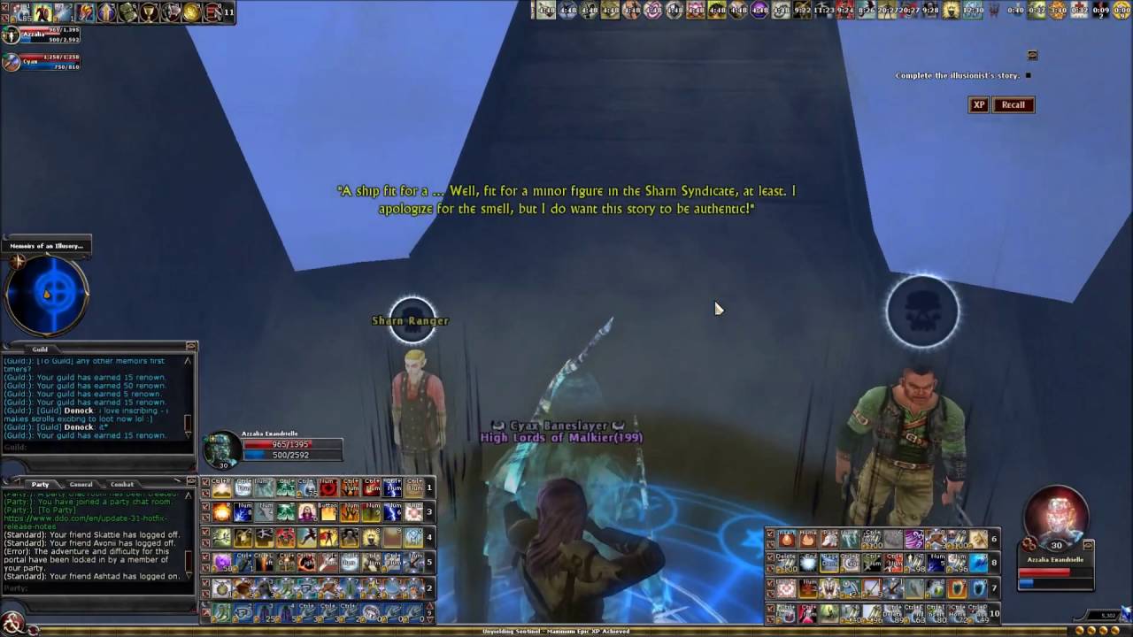 DDO - Update 31 first look: LE Memoirs of an Illusory Larcener - YouTube