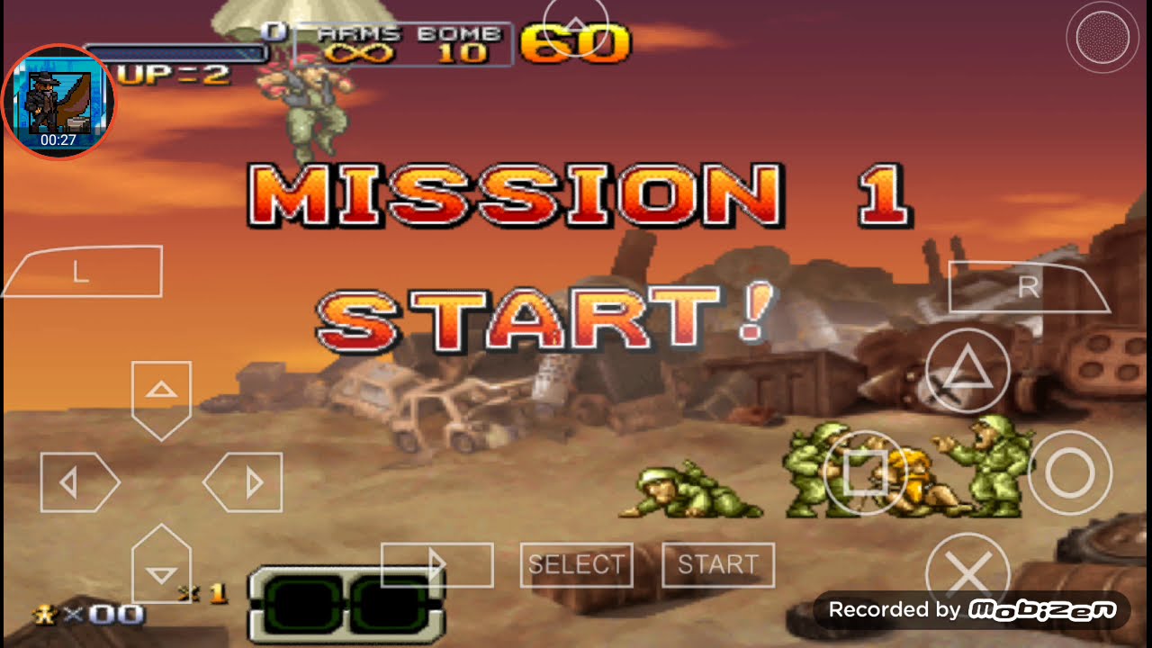Metal Slug XX!!! Mission 1 Scrap Island - YouTube