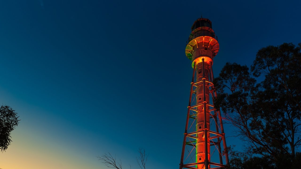 McCrae Lighthouse Feature Lighting - YouTube