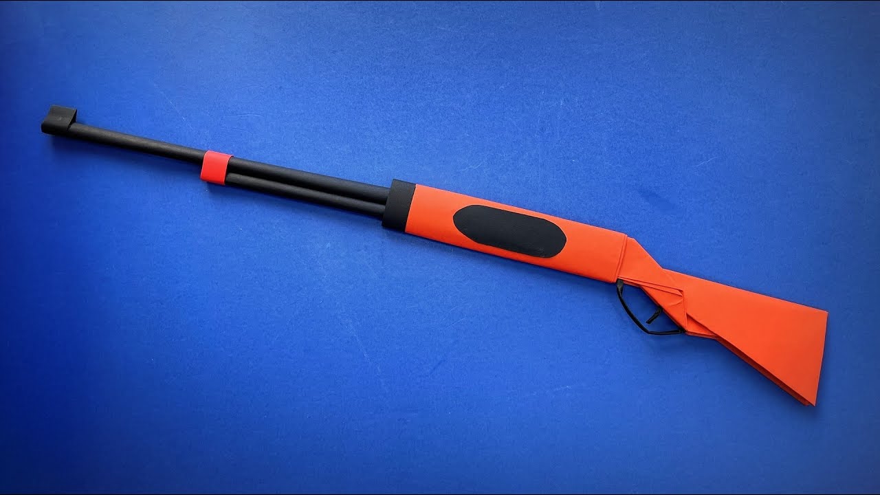 How To Make A Paper Gun Paper ShotGun Paper Rifle YouTube how-to-make-a-paper-gun-paper-shotgun-paper-rifle-youtube