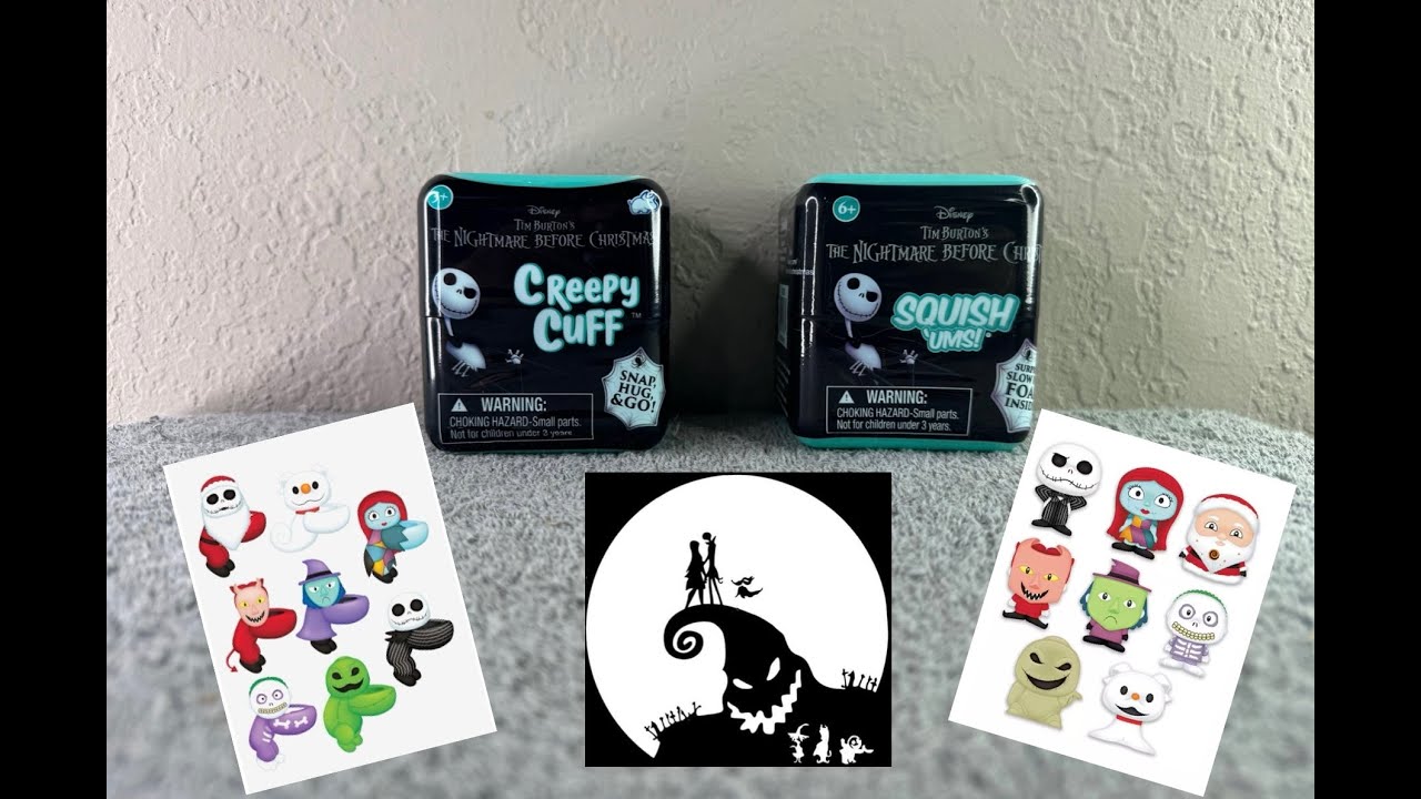 Disney Tim Burton's The Nightmare Before Christmas Creepy Cuff and ...