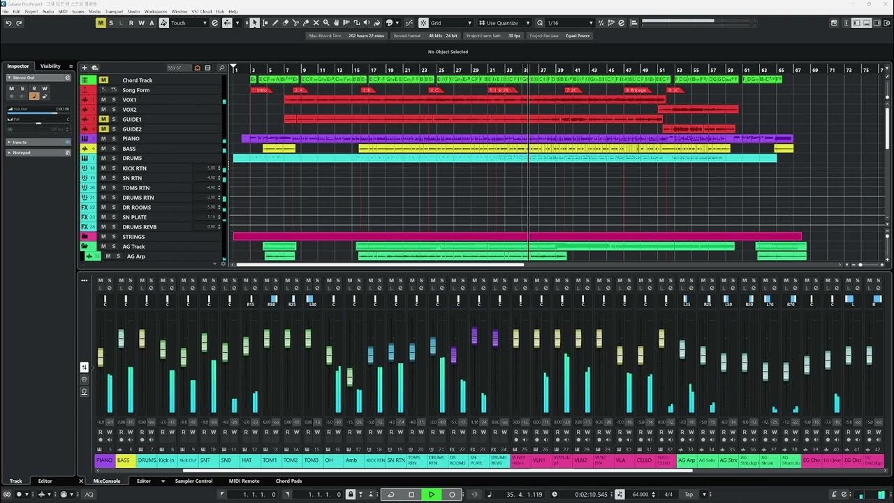 [Realistic MIDI Strings] 양다일 - 그댈 담은 밤 - YouTube