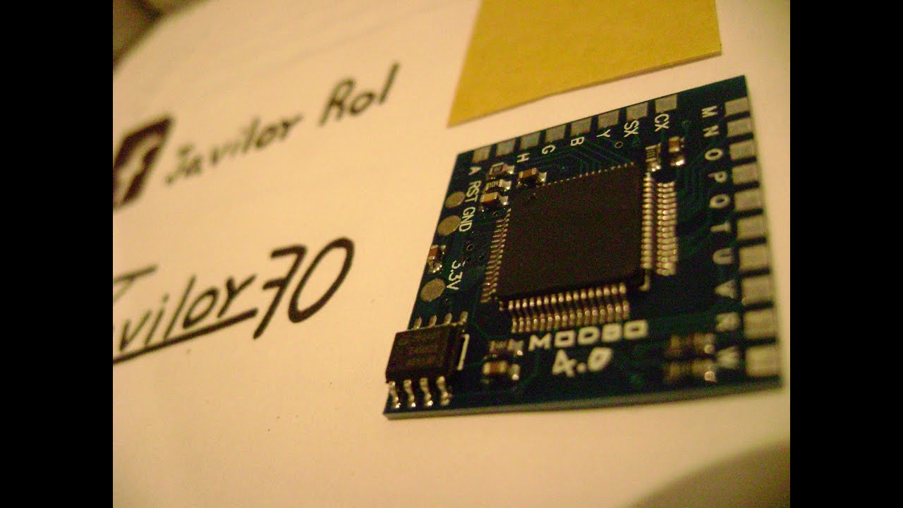 Instalacion del Mod chip ModBo 4.0 en PS2 slim model 90010 1 de 2 - YouTube