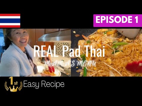 BEST PAD THAI IN NORTH AMERICA (Authentic) | Mama’s Menu