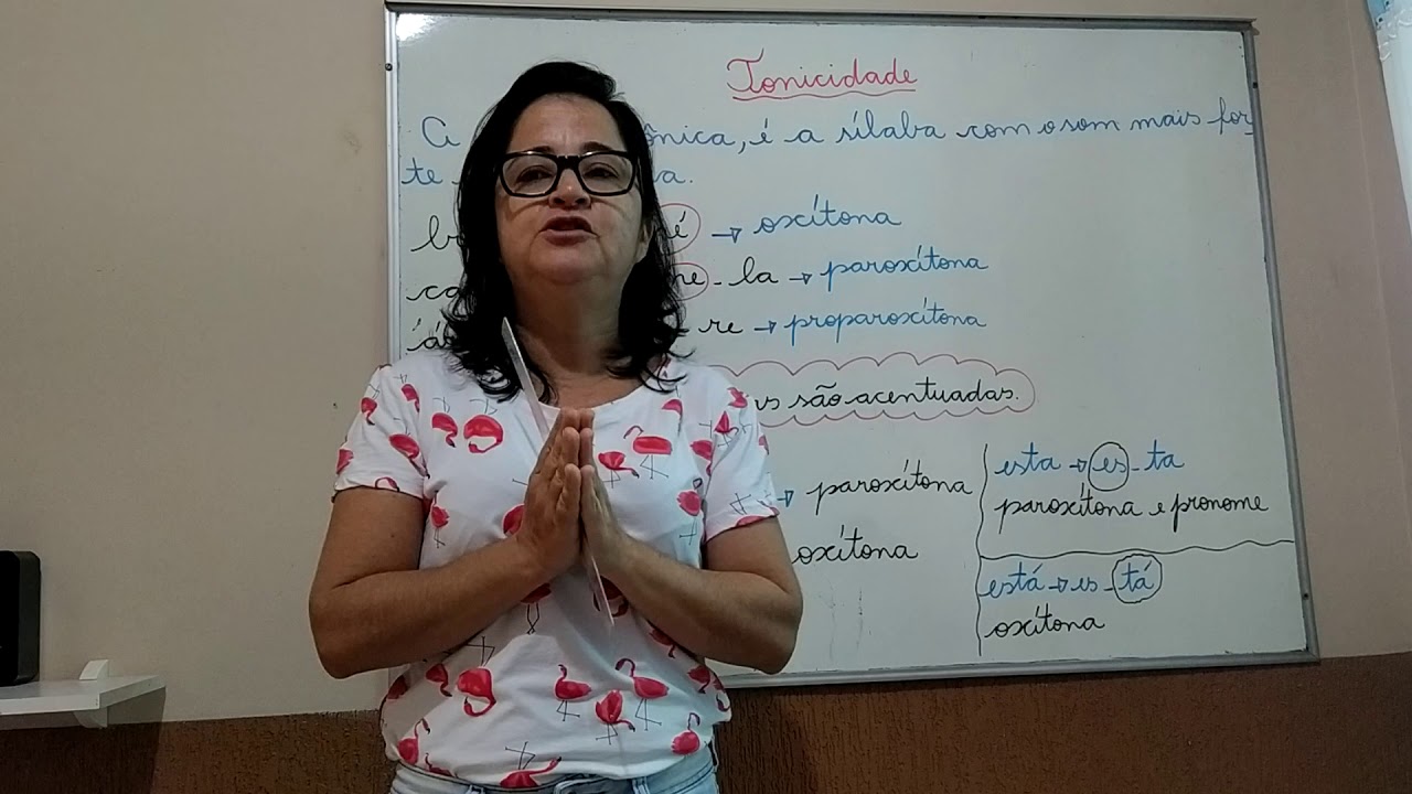 Tonicidade das palavras - YouTube