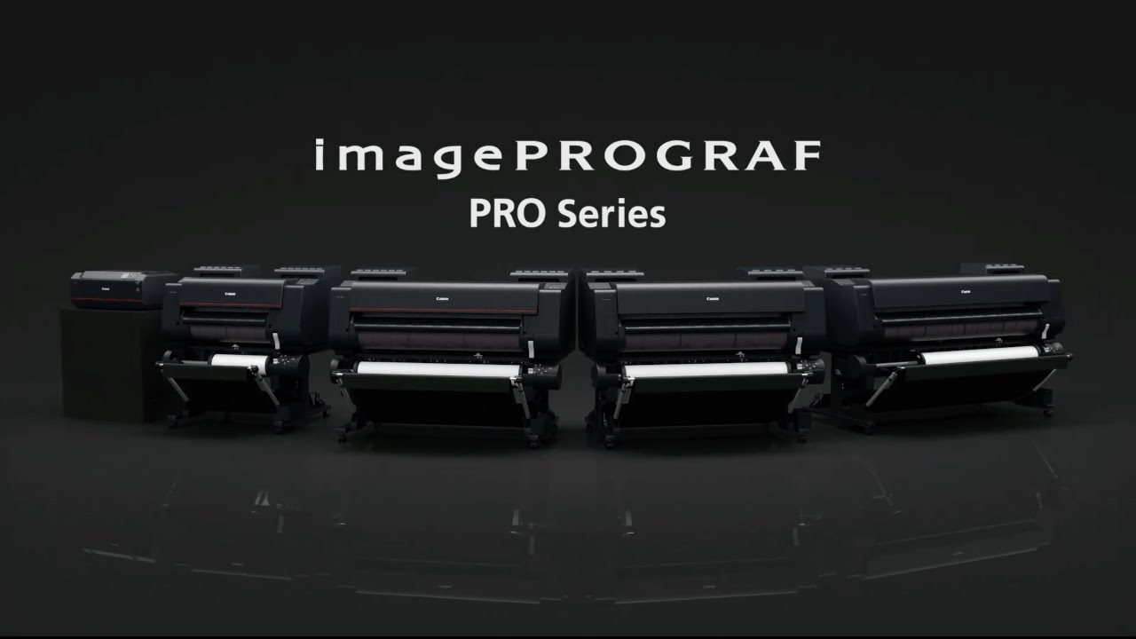 Introducing The Canon imagePROGRAF Pro Series... - YouTube