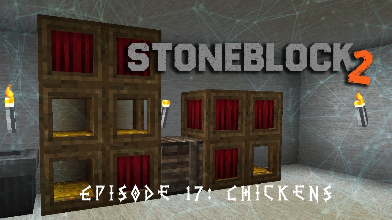 Stoneblock 2: Episode 17: Chickens - YouTube
