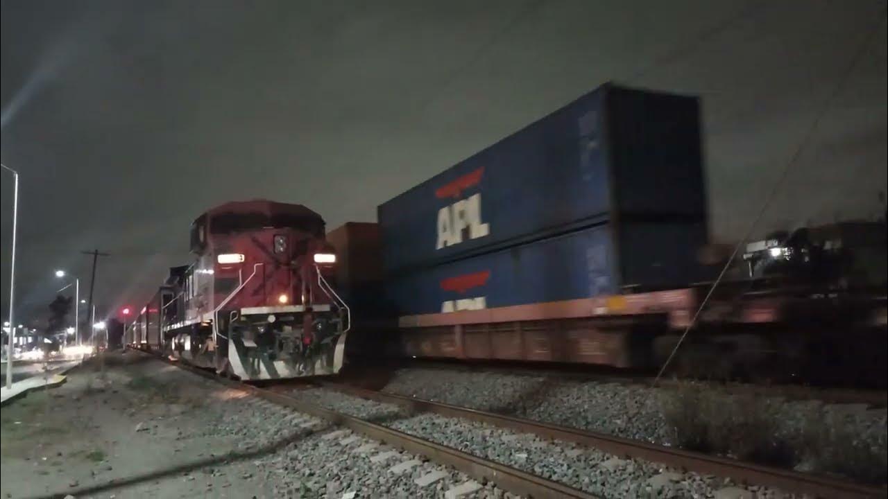 FXE#4665 Intermodal Manzanillo - México - YouTube