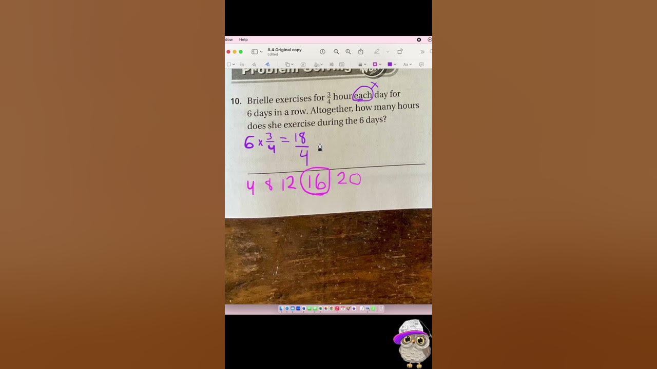 Lesson 8.4 #10, Go Math! Grade 4 - YouTube