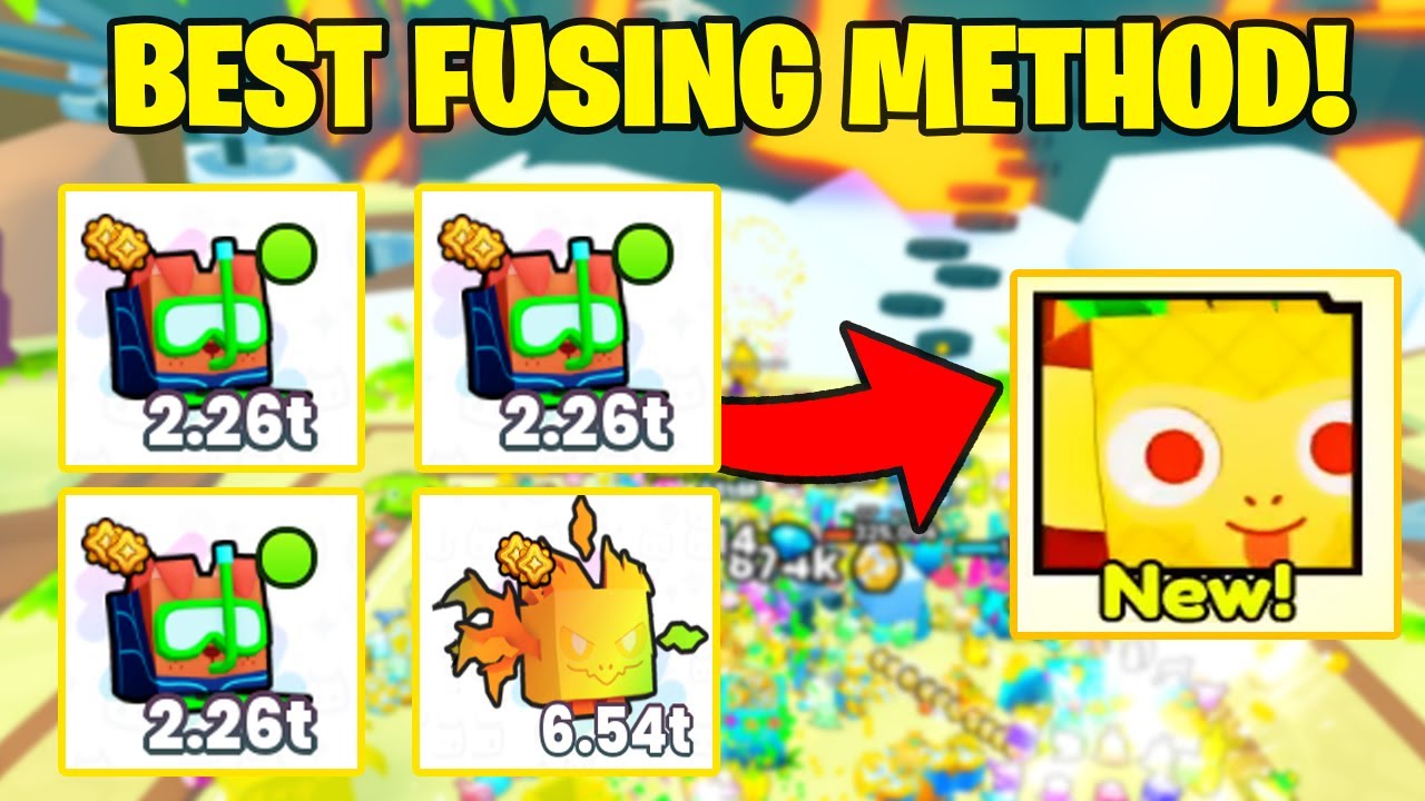 *NEW* BEST FUSING METHOD For INSANE SUMMER PETS + HUGE In Pet Simulator 99! (Roblox) - YouTube