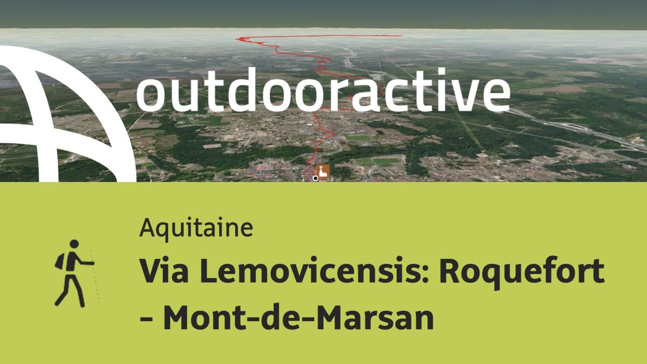 Pilgerweg in Aquitaine: Via Lemovicensis: Roquefort - Mont-de-Marsan ...
