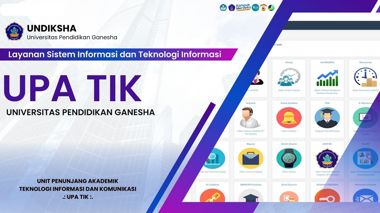 Profil Layanan Sistem Informasi dan Teknologi Informasi UPA TIK Undiksha - YouTube