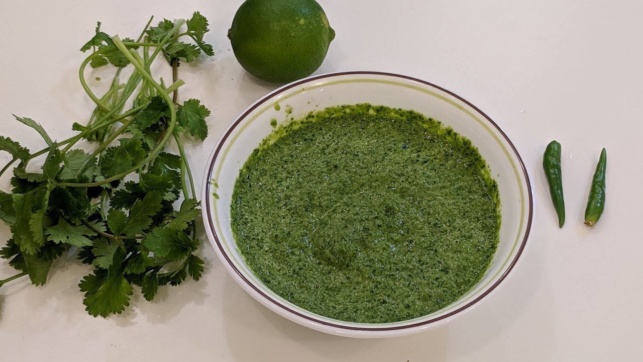 Coriander/Dhaniya Chutney | Cilantro dip | Quick and simple | Recipe by ...