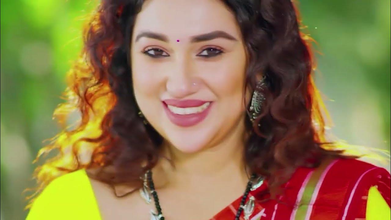 Simon is the hero of Apu Biswas Eid Movie Lal sari - YouTube