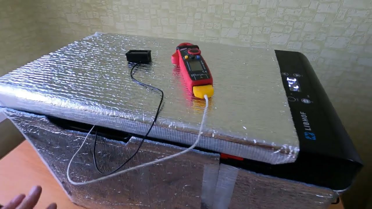 Libhof Q-28. Эффект от теплоизоляции - YouTube