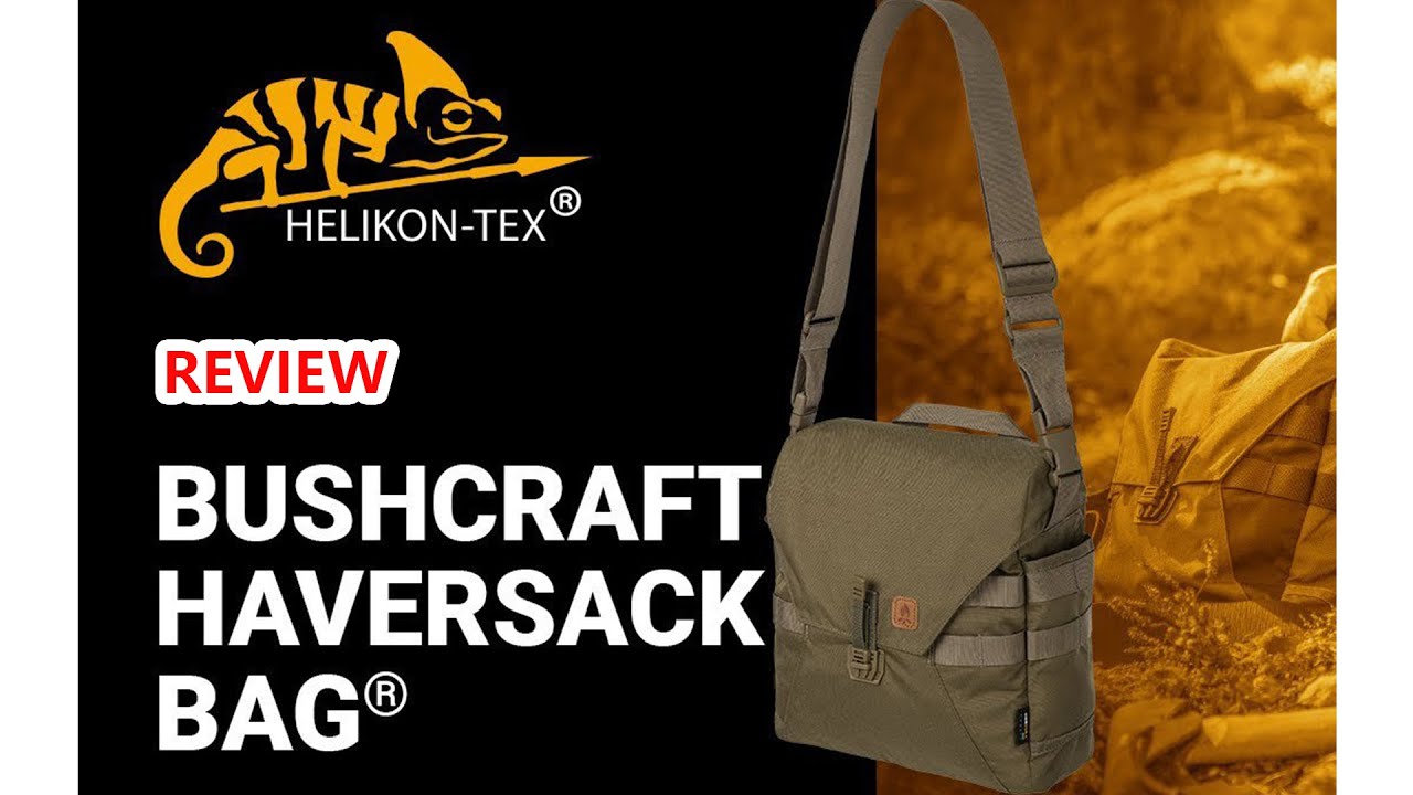 Review BUSHCRAFT HAVERSACK BAG กระเป๋าสะพายข้าง จากแบรนด์ Helikon-tex ...