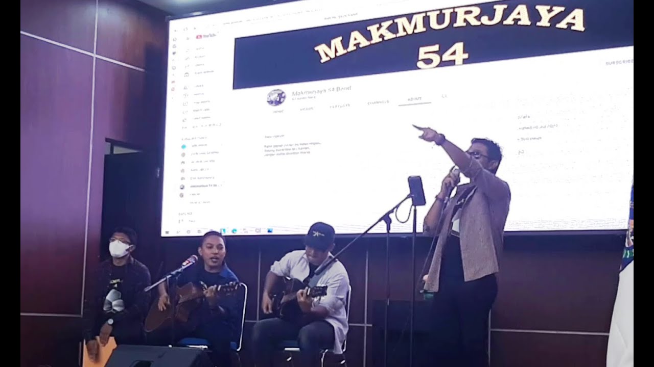 Ada Ariel Tampil Di Acara Go 2T Kota Depok.. Topeng (Peterpan) Akustik ...