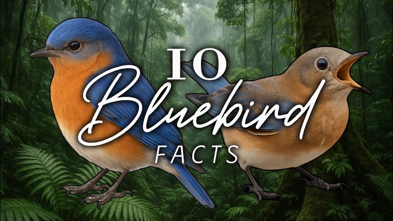 10 AMAZING Facts About Eastern Bluebirds | North America’s Favorite Backyard Bird! - YouTube