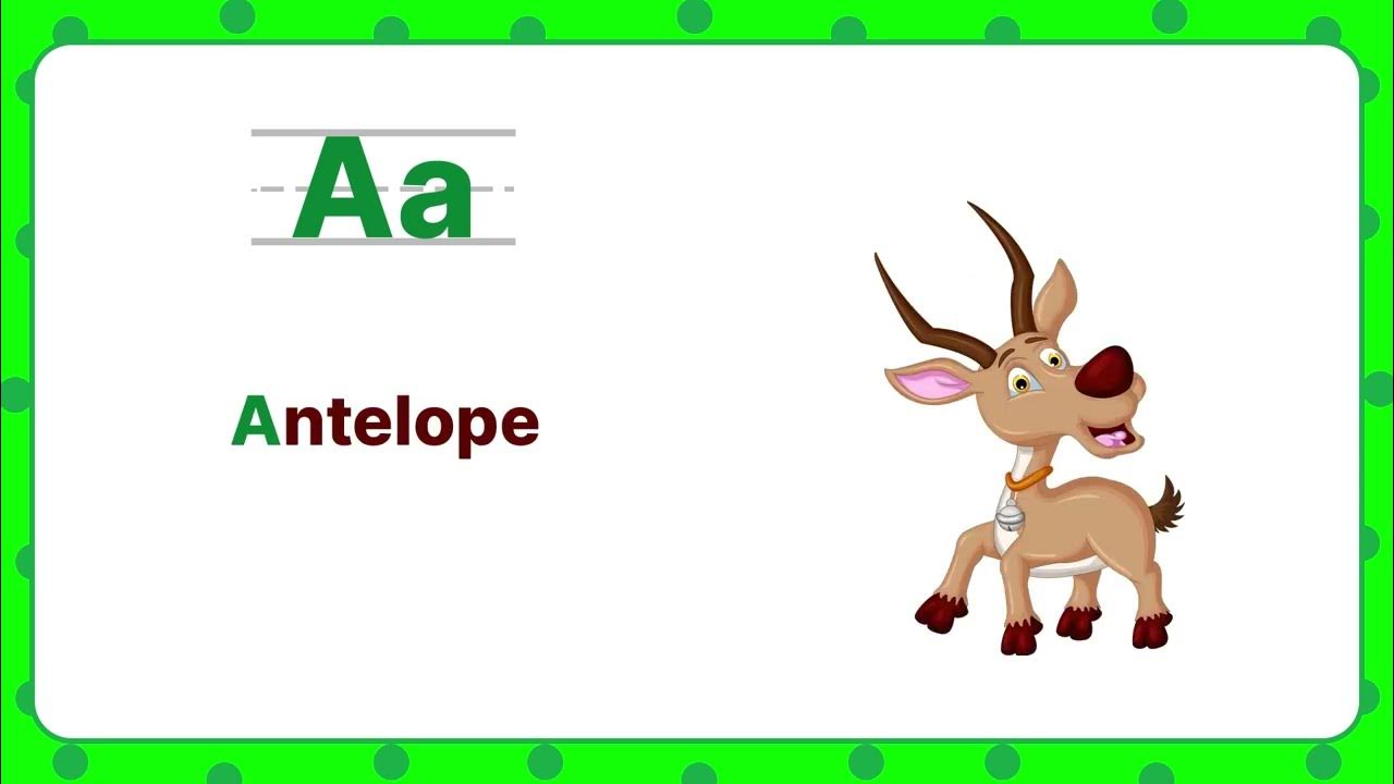 Learn Letter A | Lesson for Kids - YouTube