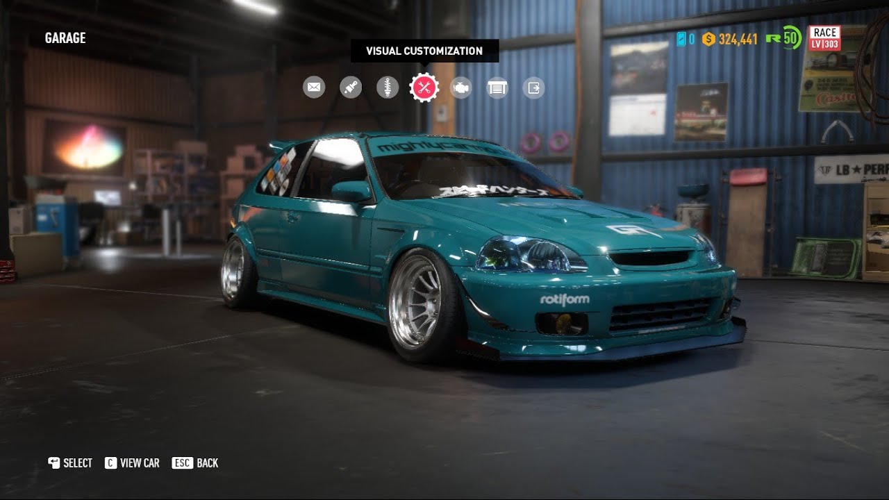 civic type r [EK9] - Need for speed Payback [Part2] - YouTube