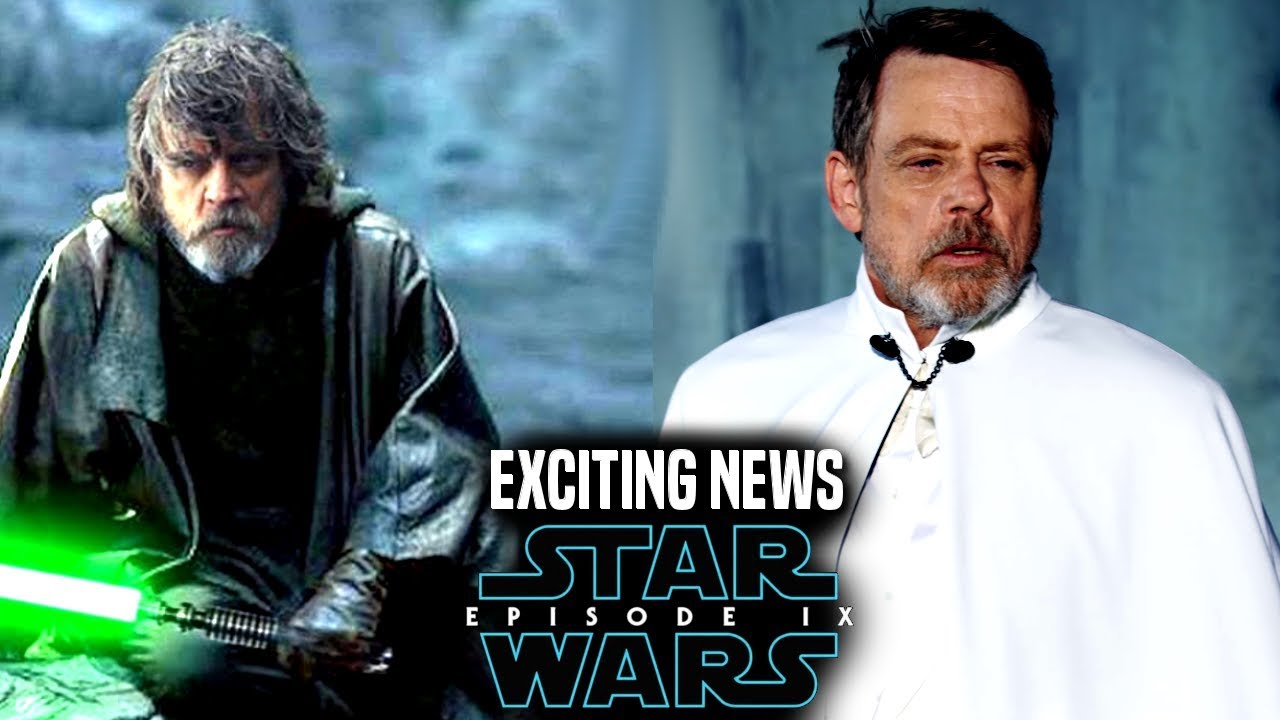 Star Wars Episode 9 Exciting News Of Luke Skywalker Revealed! (Star ...