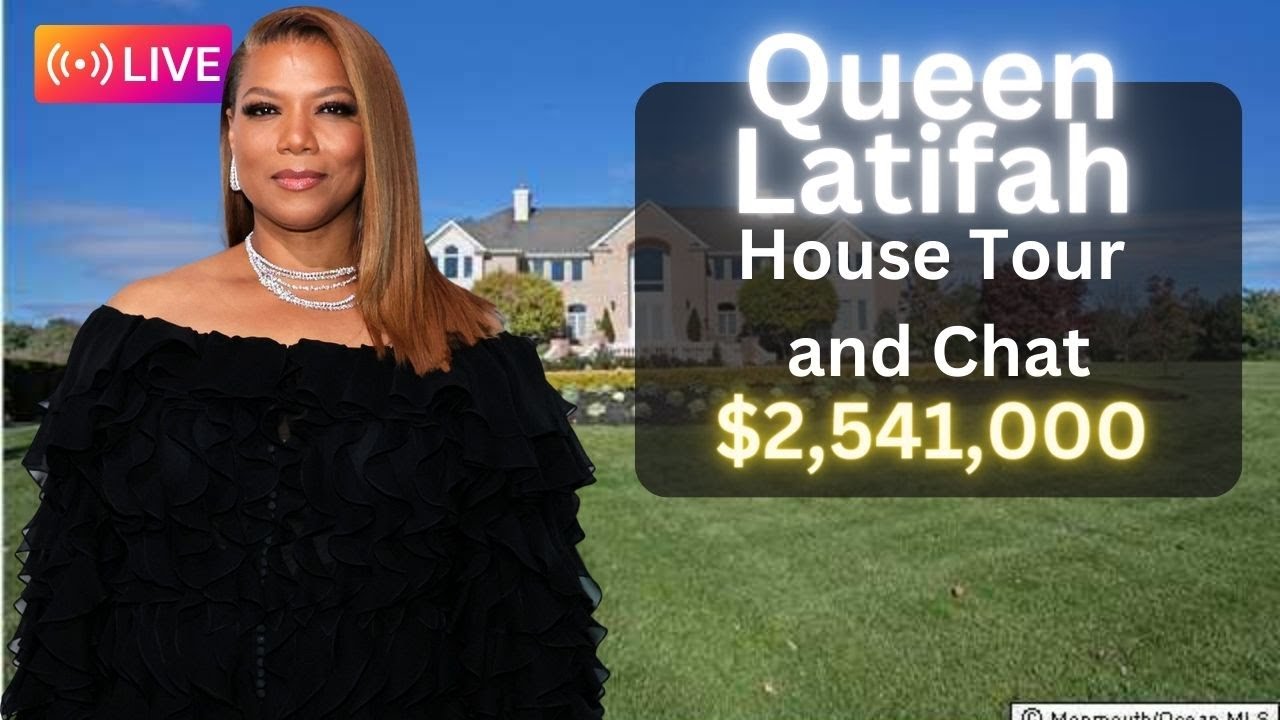Queen Latifah House Tour Plus More and LIVE Chat w/ The Real Estate ...