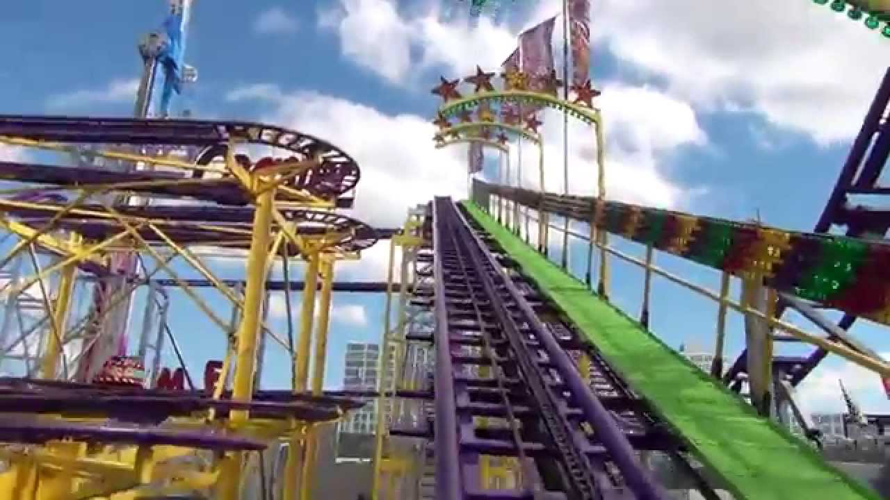 Kermis Rotterdam - Spinning Coaster XXL (Buwalda CV) Onride - 18/04 ...