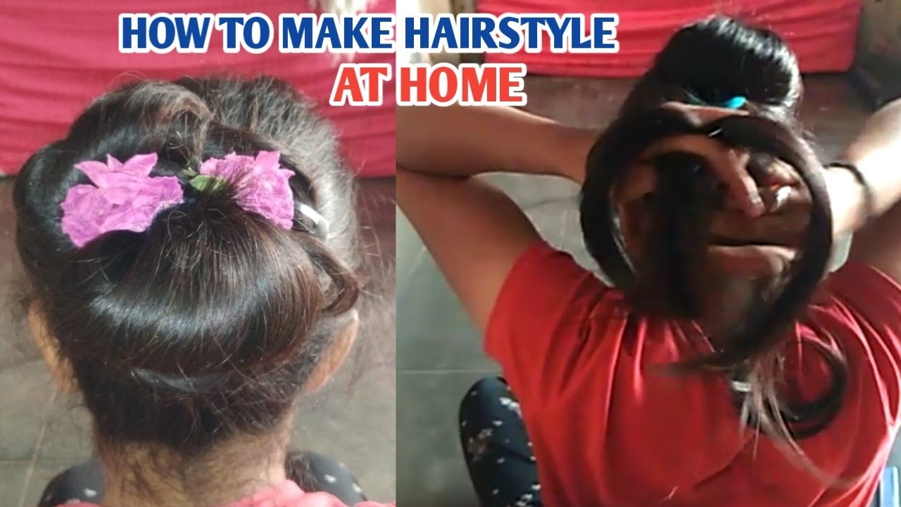 How To Make Hairstyle | Hairstyle For Girls | Simple Hairstyle | Easy ...