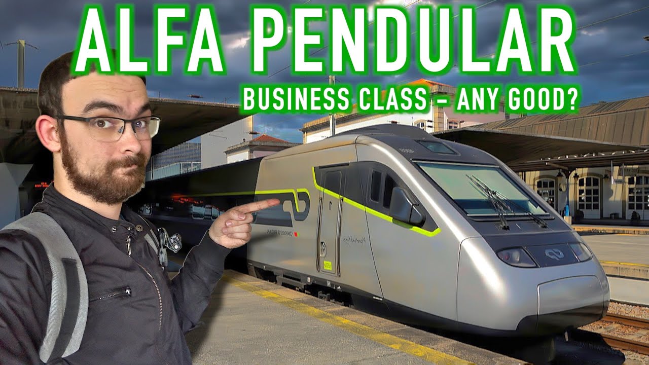 Business class on Portugal's high speed Train! (Porto - Lisbon) - YouTube