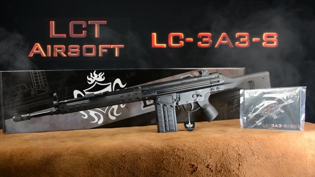 【LCT Airsoft】LC 3A3 S Unboxing - YouTube