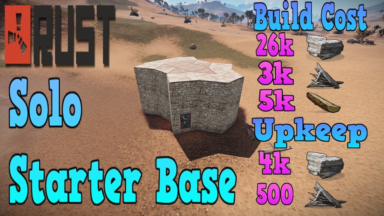 Rust 3.2 Base Design [Solo Starter] - YouTube