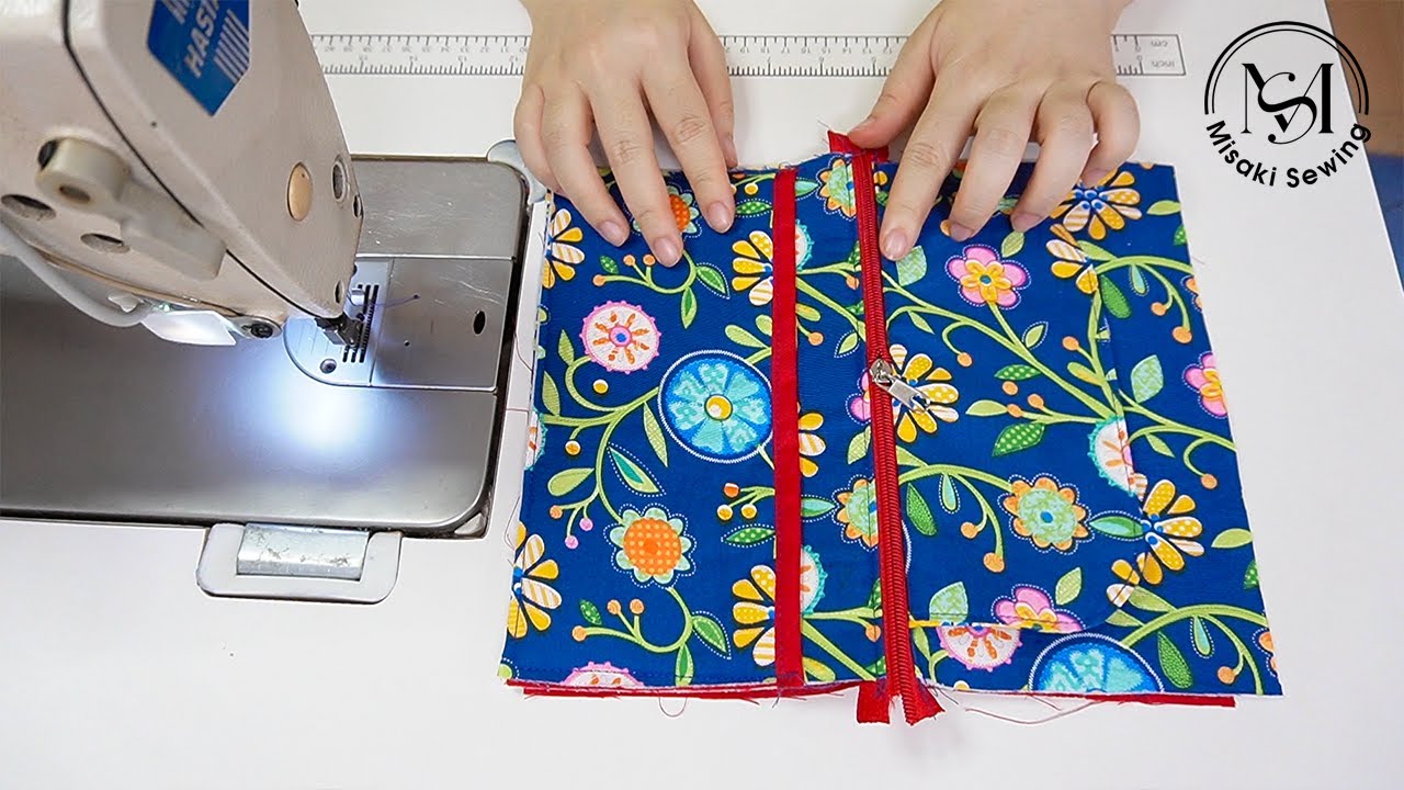 Easy Sewing Ideas 💟 Sew A Long Wallet For Cards, Money And Phone - YouTube
