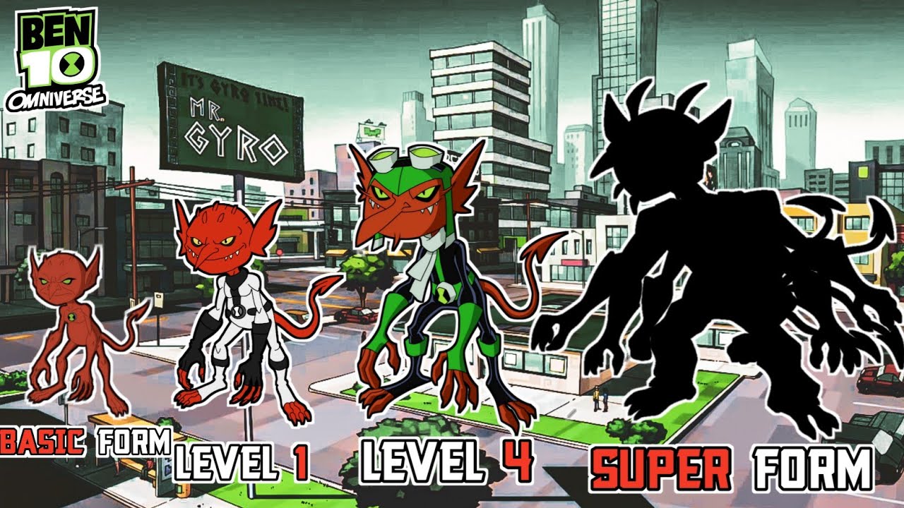 BEN 10 | Juryrigg evolution to supreme Ultimate Form - YouTube
