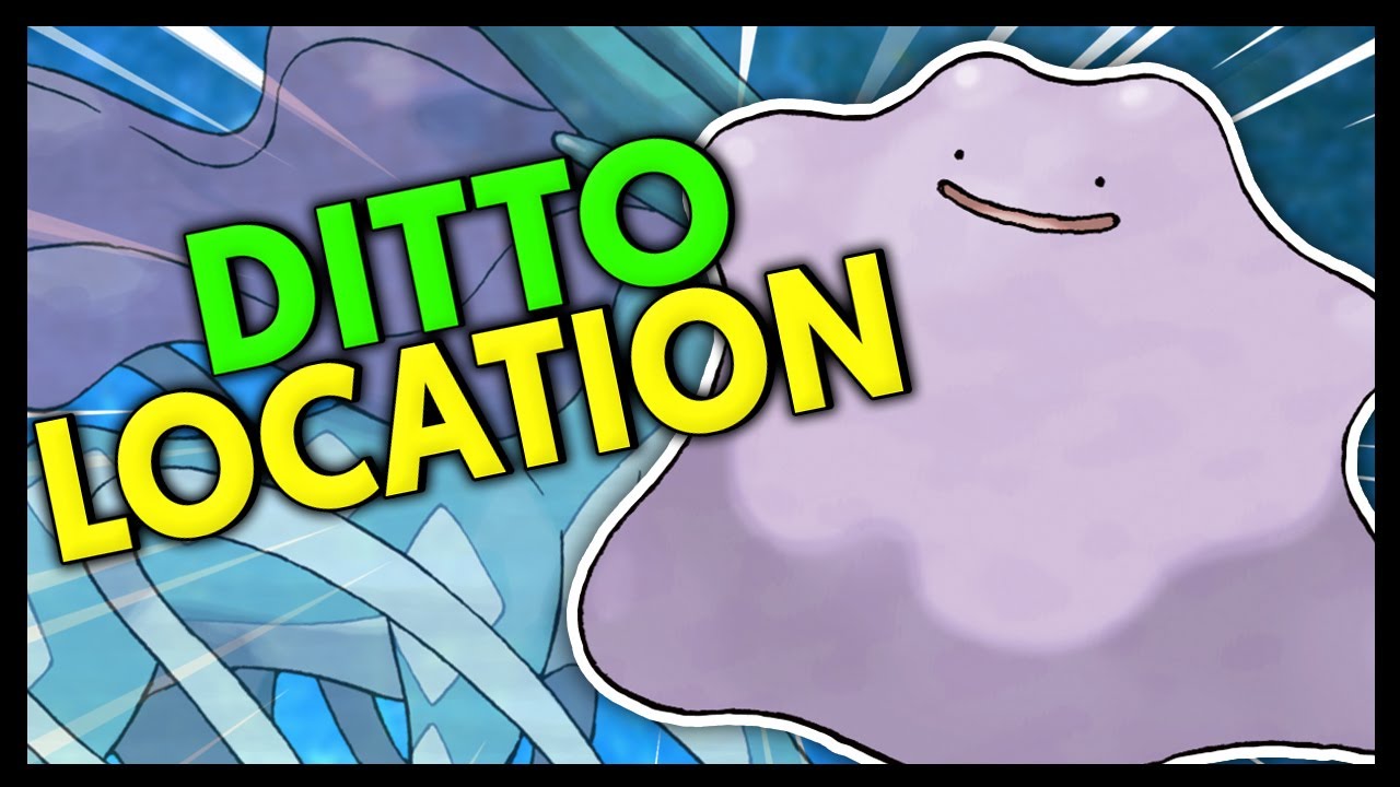 WHERE TO FIND DITTO ON POKEMON CRYSTAL - YouTube
