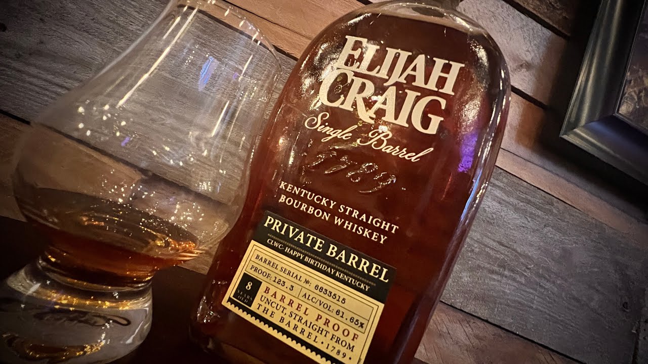 Elijah Craig - private barrel review - YouTube