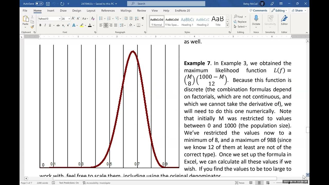Maximum Likelihood Functions: Part 2 - YouTube