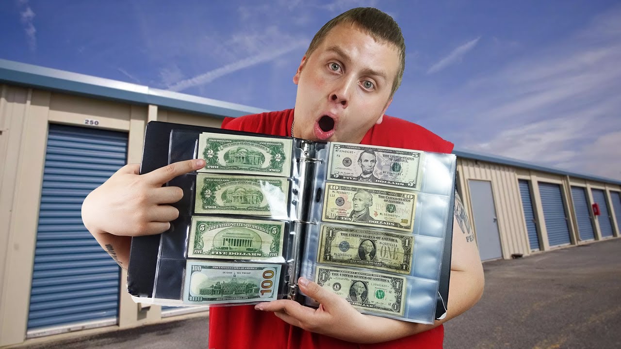 Found BINDER FULL OF MONEY! Money Found In Storage Unit! I Bought an ...