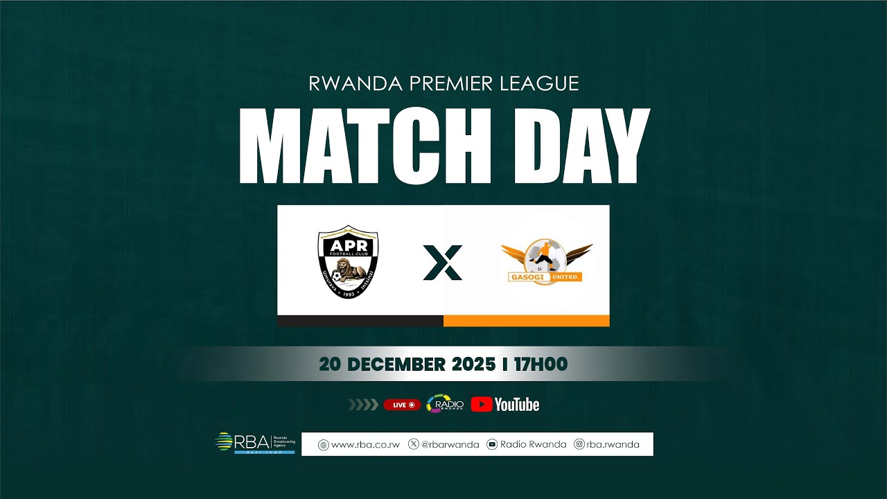 🔴LIVE: APR FC Vs Gasogi United | Rwanda Premier League | Tariki 20.12. ...