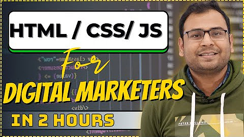 HTML Course for Digital Marketers | Learn HTML/ CSS in Most Easiest way ...